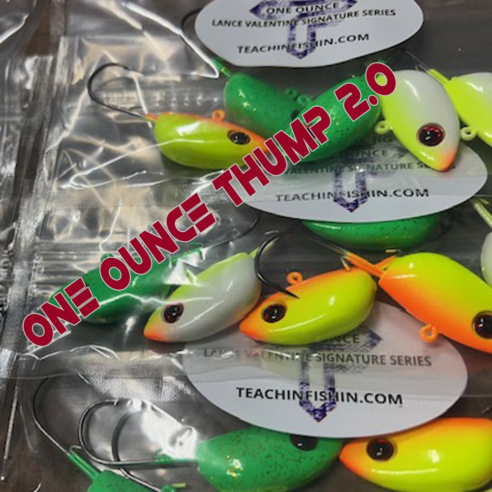 1 oz Thump Jig 2.0 | WALLEYE 101 STORE